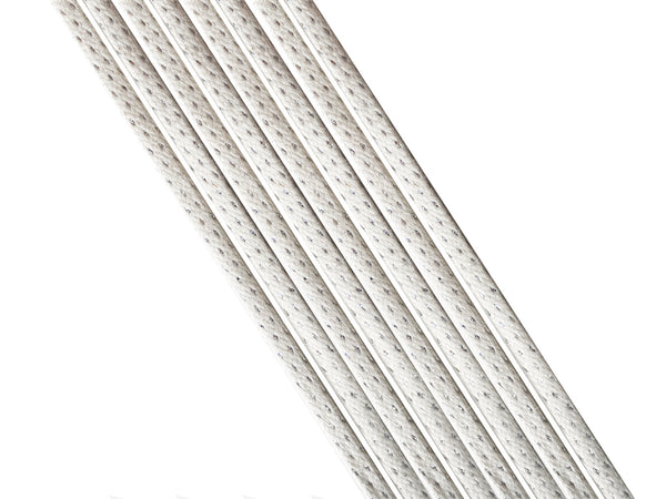 Cordon blanco y plateado 120 cm para zapatilla Kutsu – Tada Tienda